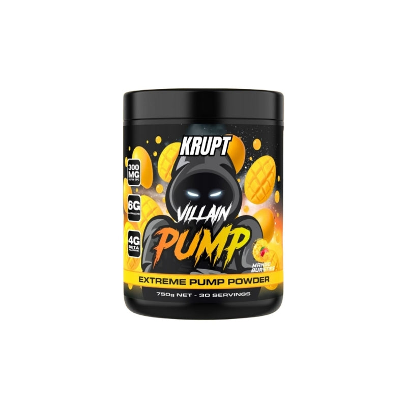 KRUPT Villain Pump - Fit Nutrition Australia