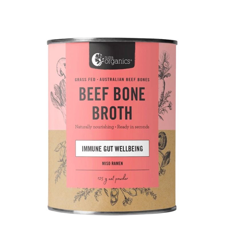 Nutra Organics Beef Bone Broth - Fit Nutrition Australia